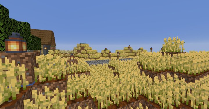 Small Farmhouse and Farm (For Community Garden Event) - by Foxein/Max ...