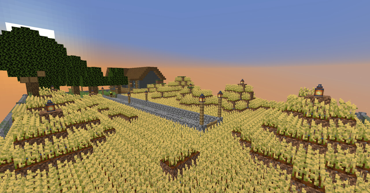 Small Farmhouse and Farm (For Community Garden Event) - by Foxein/Max ...