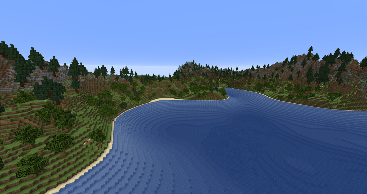 Mixed Biomes Island Minecraft Map