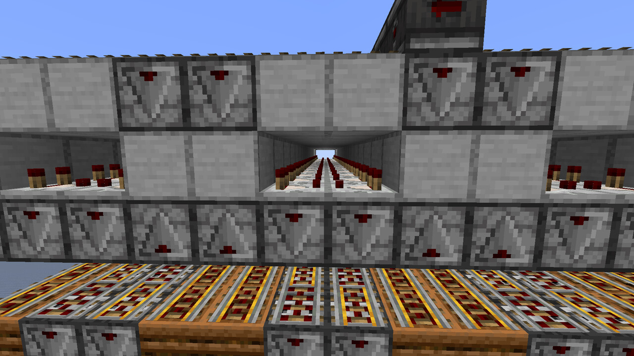 Compact Binary Enderpearl Stasis Chamber Minecraft Map