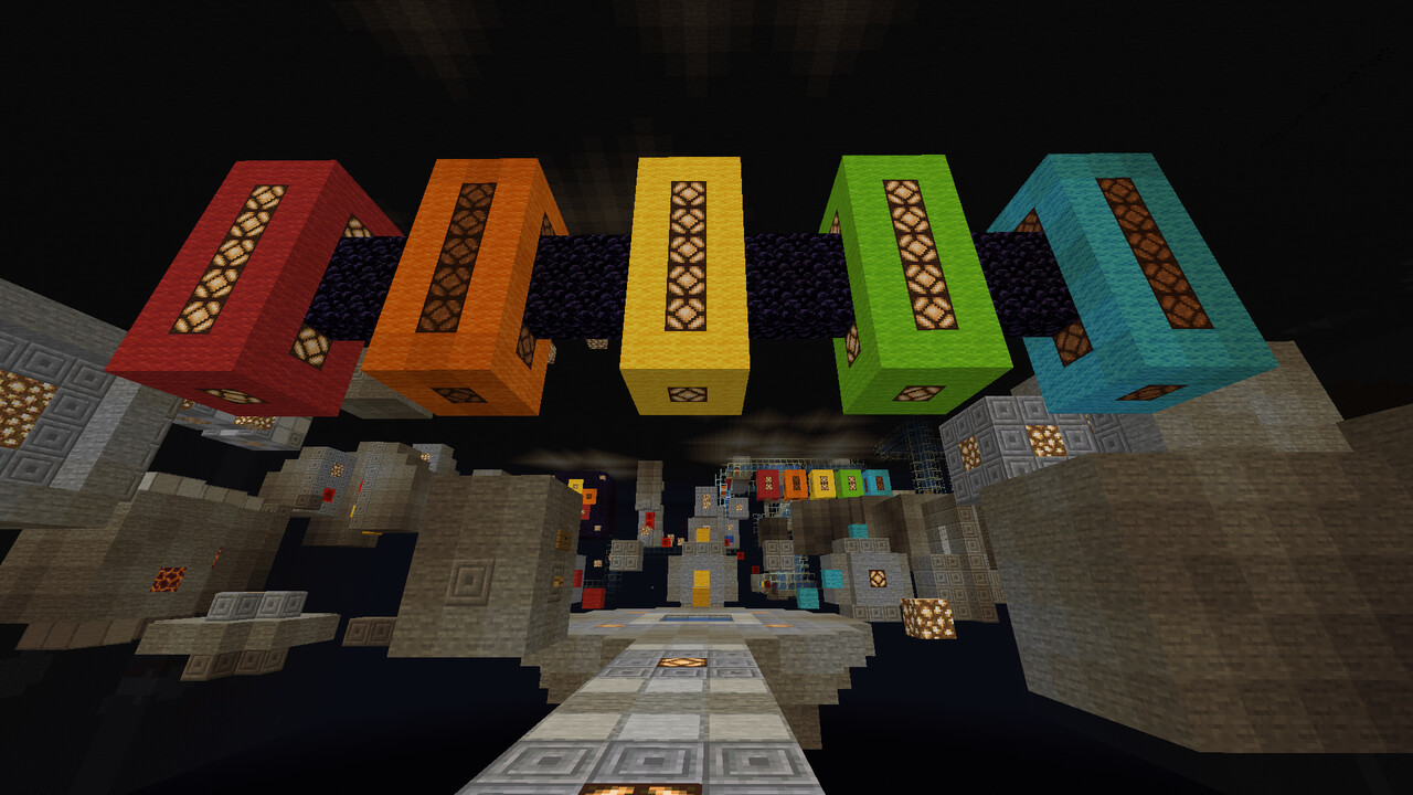 Highly Elaborate Lock-and-Key Mechanisms Minecraft Map