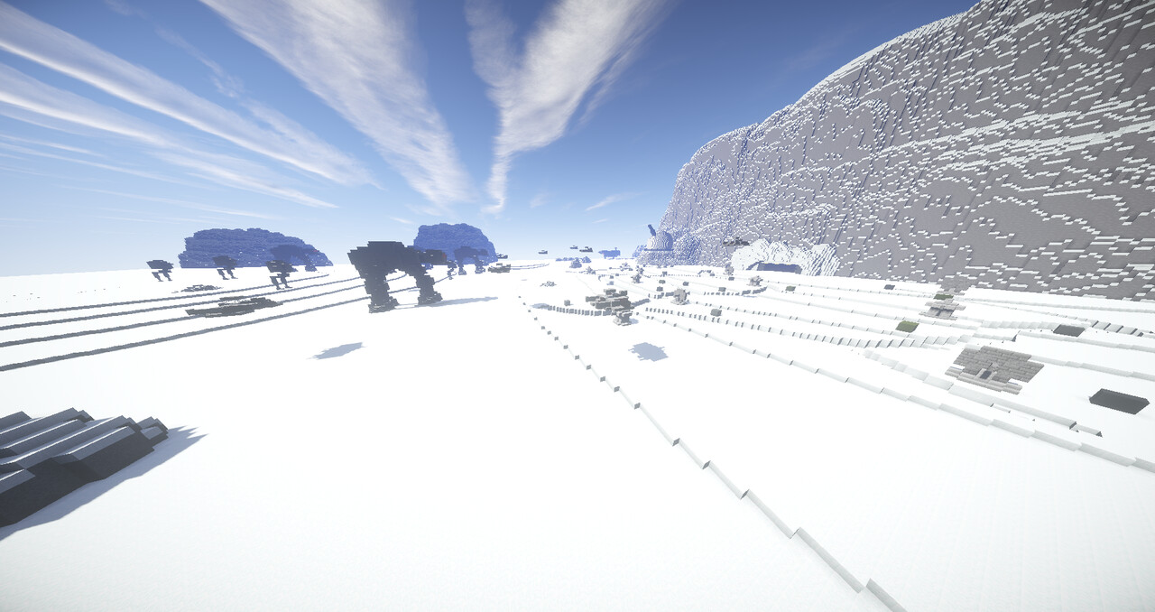 Battle of Hoth Map | Minecraft 1.12.2 Minecraft Map