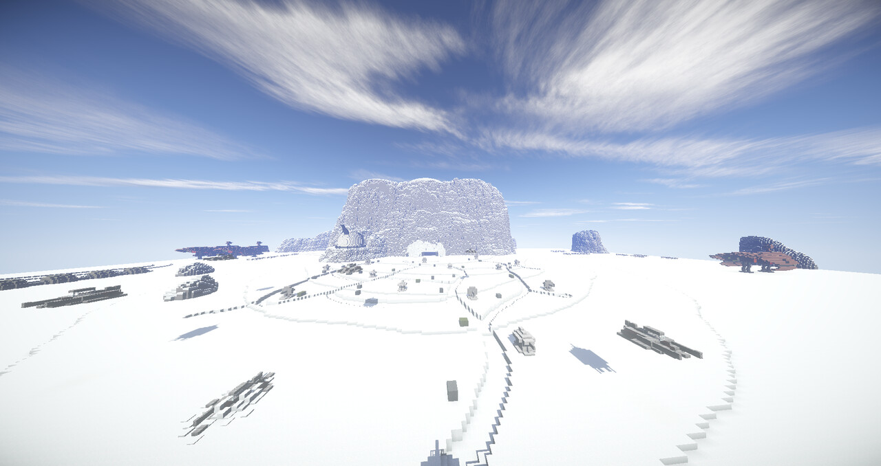 Battle of Hoth Map | Minecraft 1.12.2 Minecraft Map