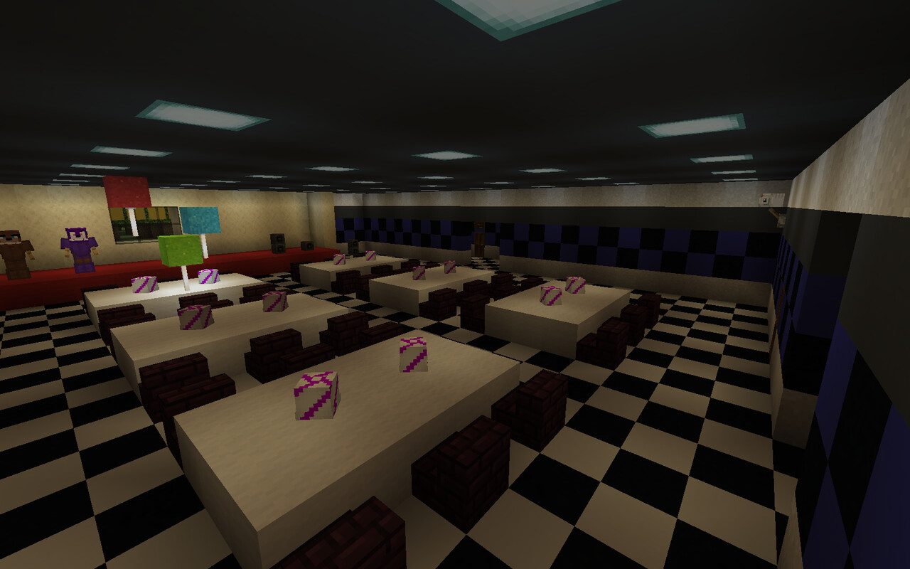 Freddy Fazbear's Pizzeria (GMOD) Minecraft Map