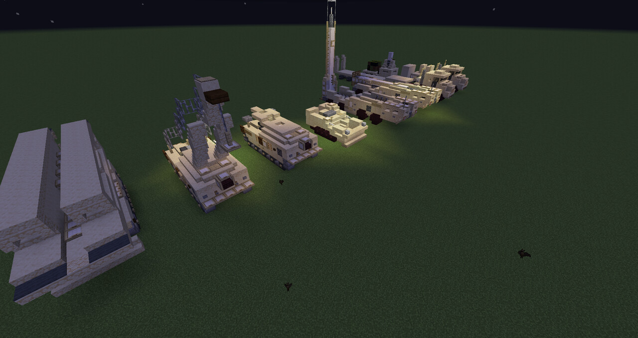 military cars/tanks/trucks. Minecraft Map