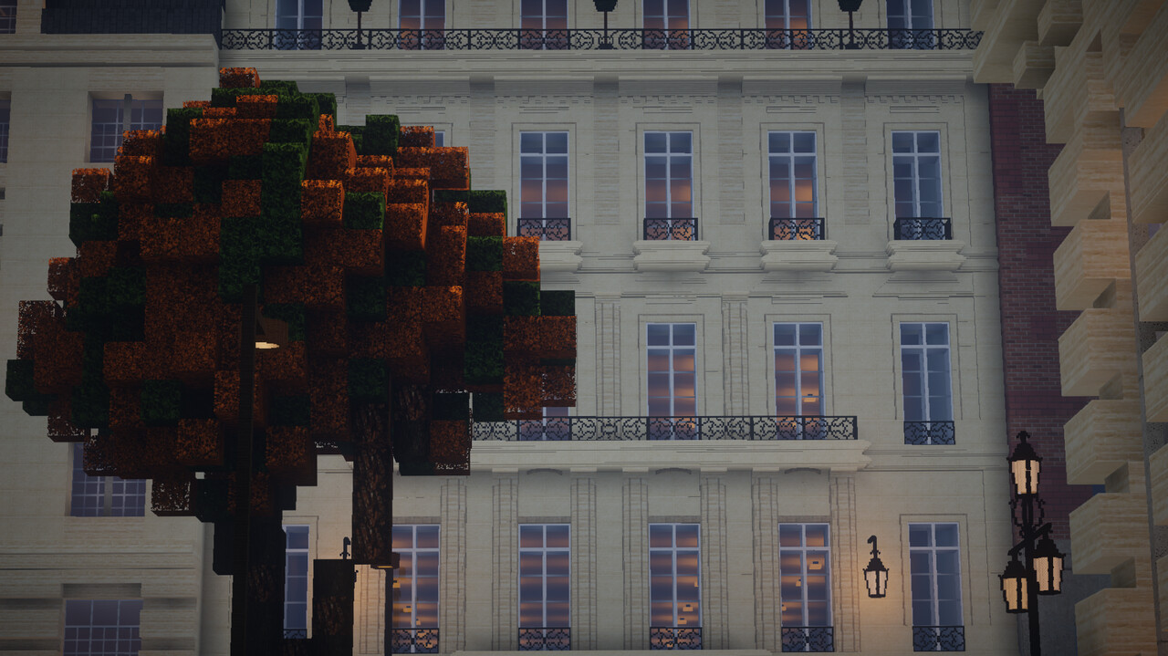 4 Rue de Marignan - Paris, France Minecraft Map