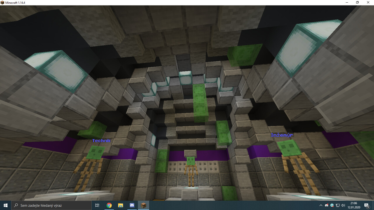 SlimeFun Spawn: Small style Minecraft Map