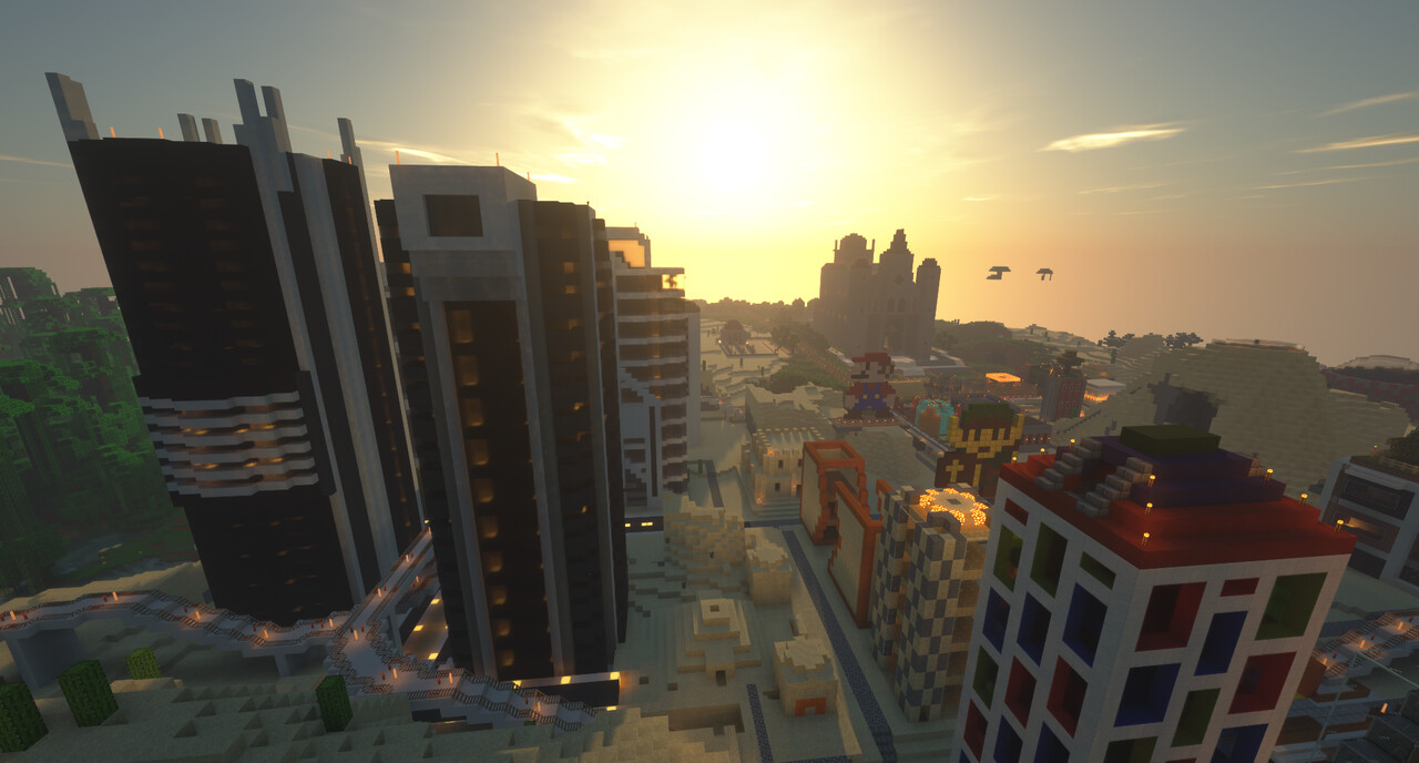 Titania - A massive, modern and original metropolis! Minecraft Map