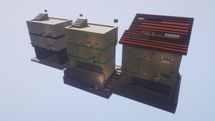 Recycling center building + 2 remodeling Minecraft Map