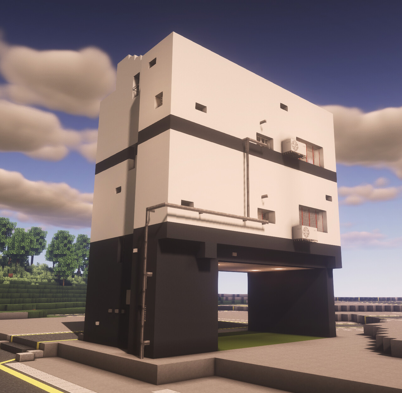 Recycling center building + 2 remodeling Minecraft Map