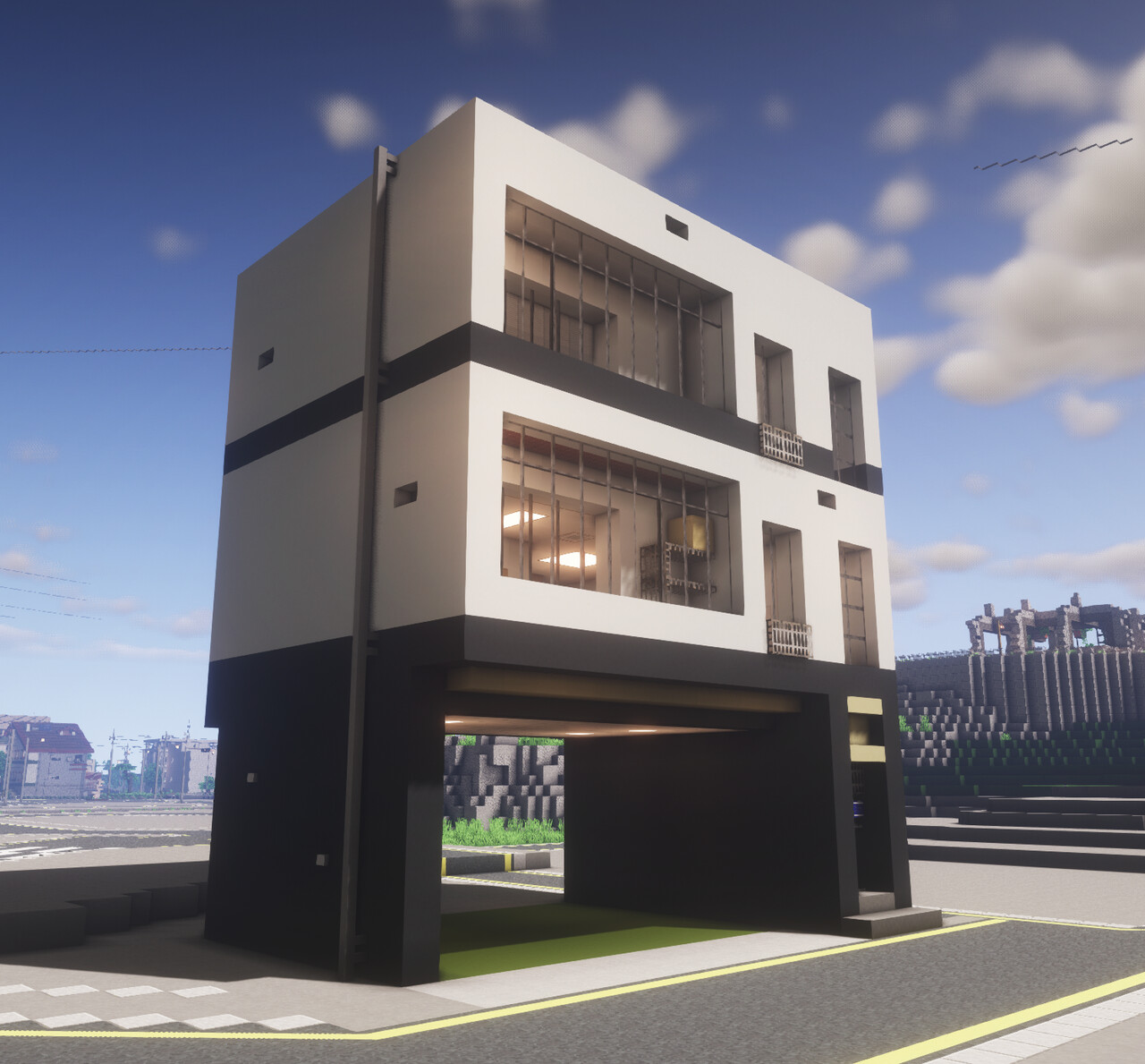 Recycling center building + 2 remodeling Minecraft Map