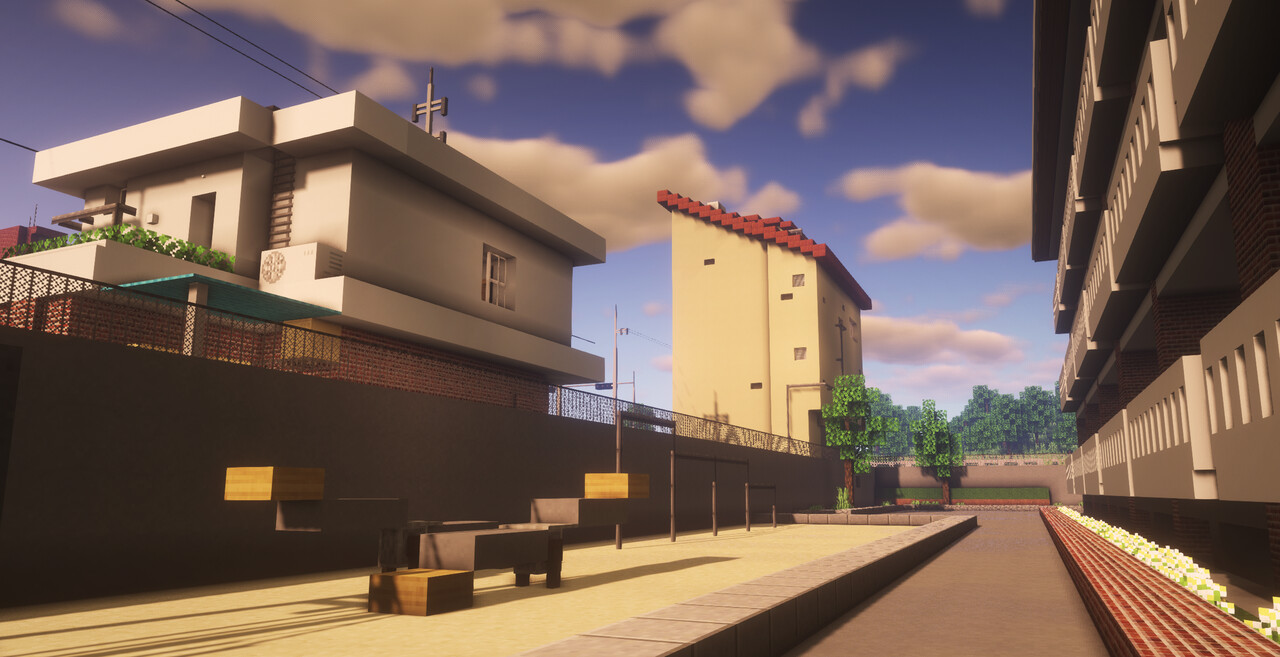 Recycling center building + 2 remodeling Minecraft Map