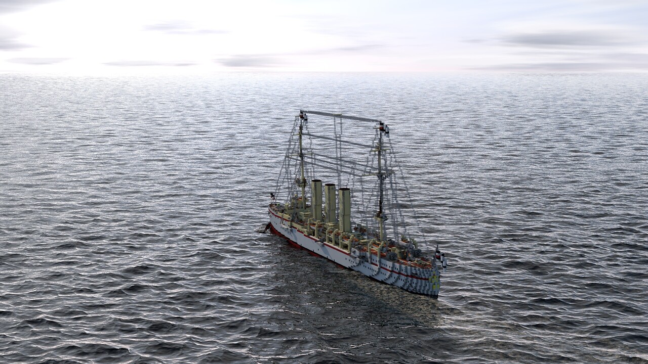 SMS Emden 1908 Minecraft Map
