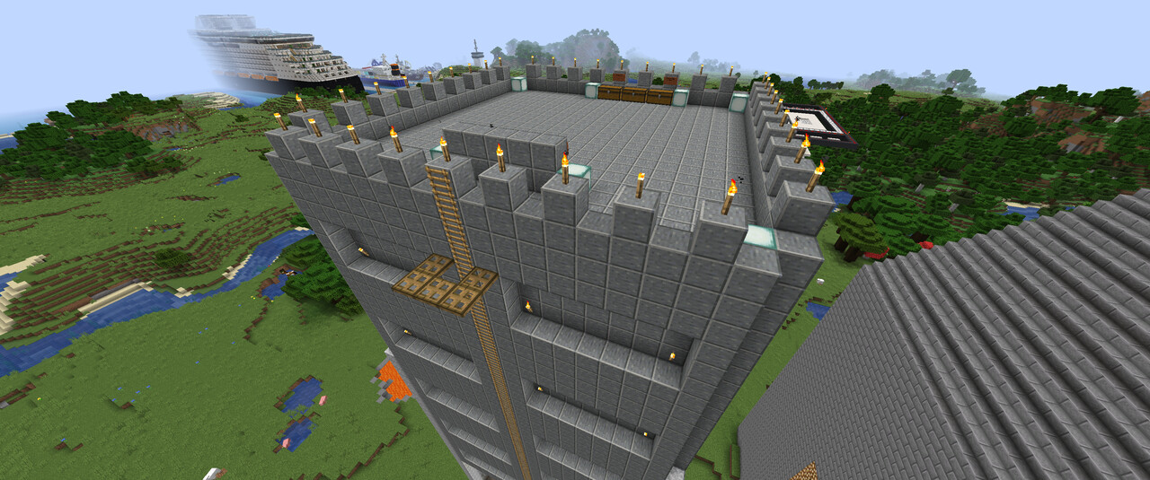 Vertical Automatic Mob Farm (Download) Minecraft Map