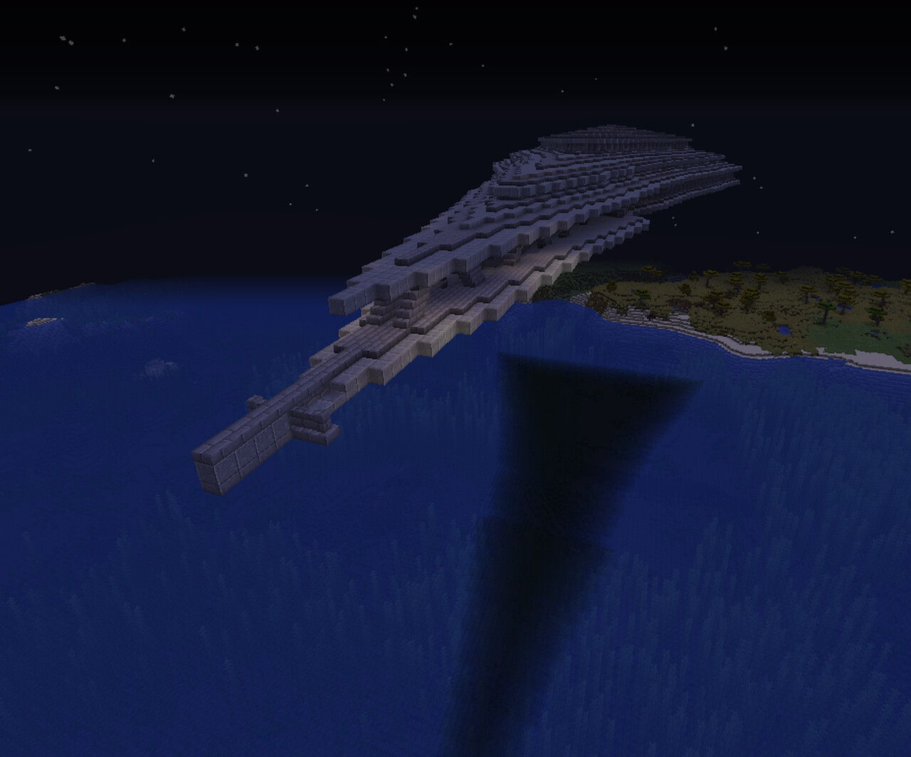 Resurgent-Class Star Destroyer Minecraft Map