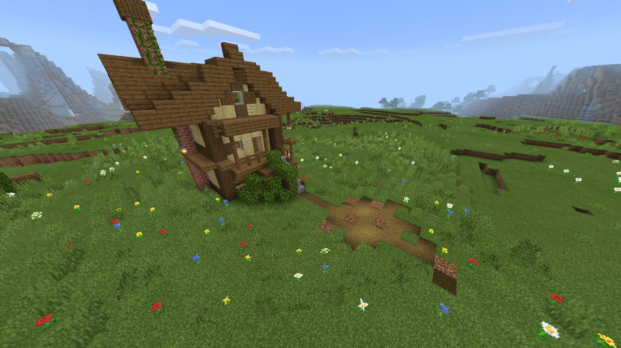 1800's style house Minecraft Map