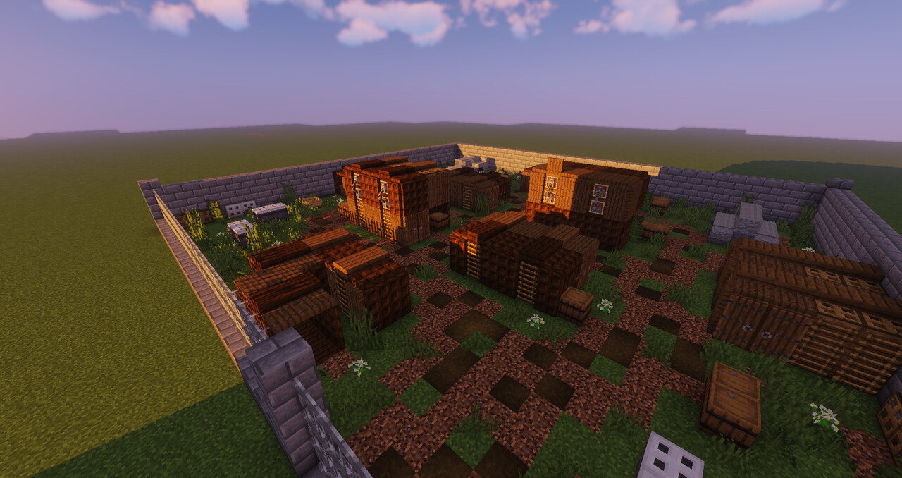 Minecraft vs Call of Duty Warzone - Gulag PvP Map in Minecraft | Modern ...