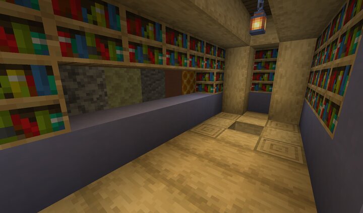 Library Puzzle Escape *IMPOSSIBLE* Minecraft Map