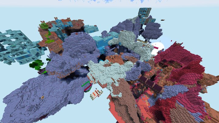 Lands Of Lost (Unfinished map) Minecraft Map