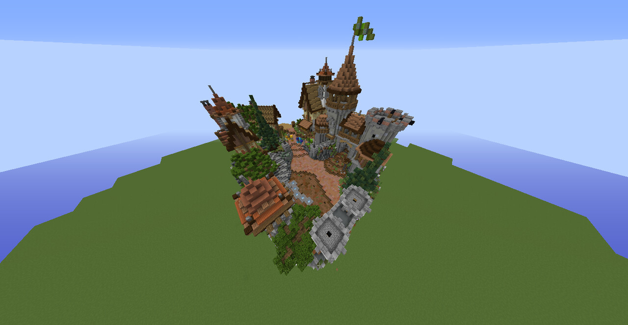 Medieval lobby FREE DOWNLOAD Minecraft Map