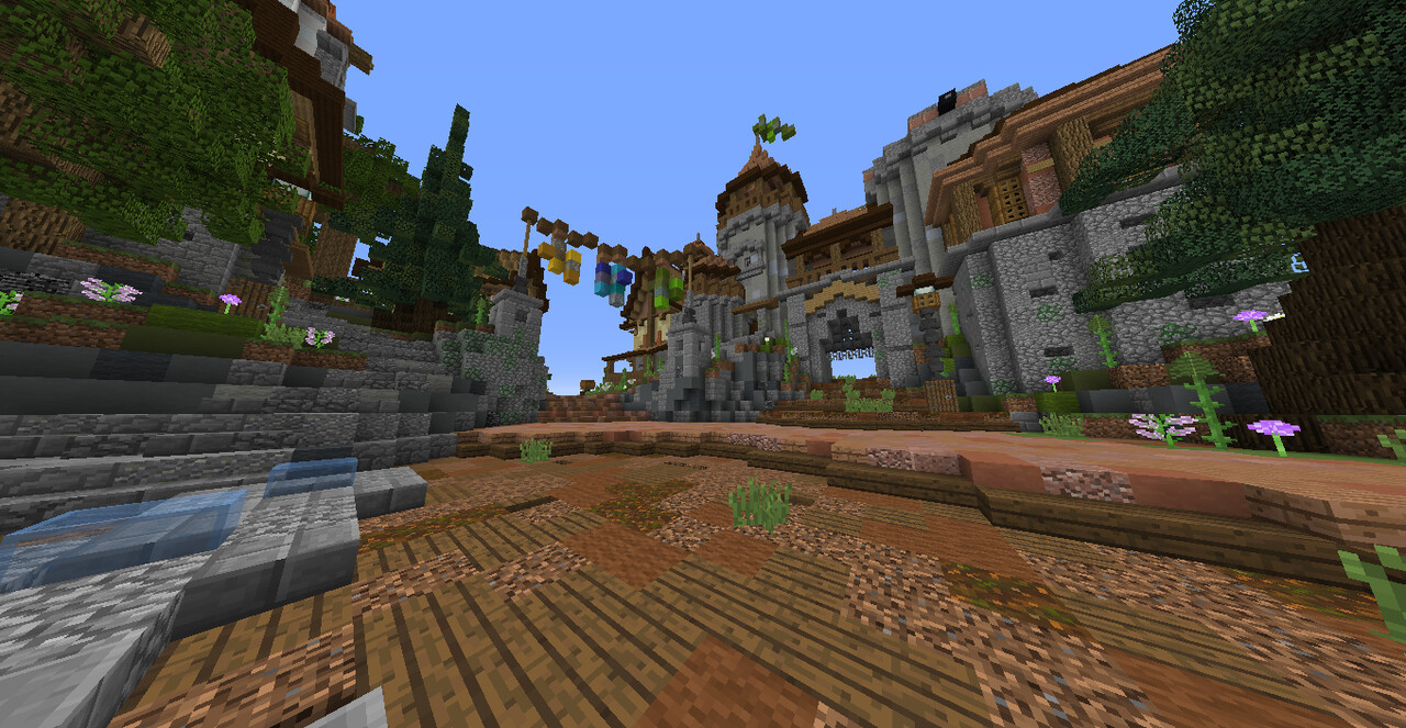 Medieval lobby FREE DOWNLOAD Minecraft Map