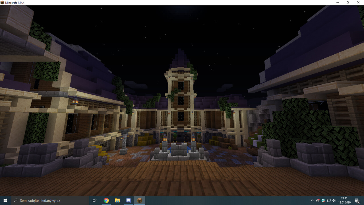 Lobby for server Minecraft Map
