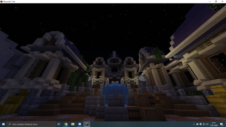 Lobby for server Minecraft Map