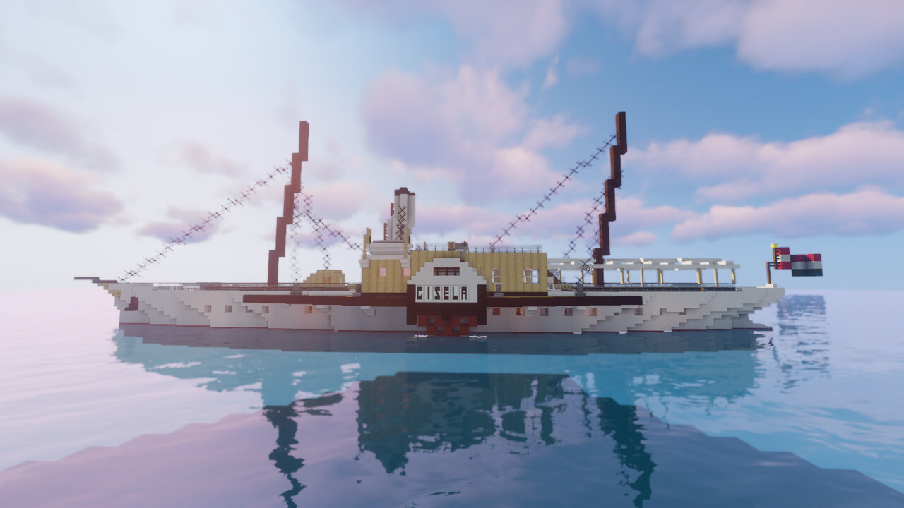D.S Gisela (1871) Minecraft Map