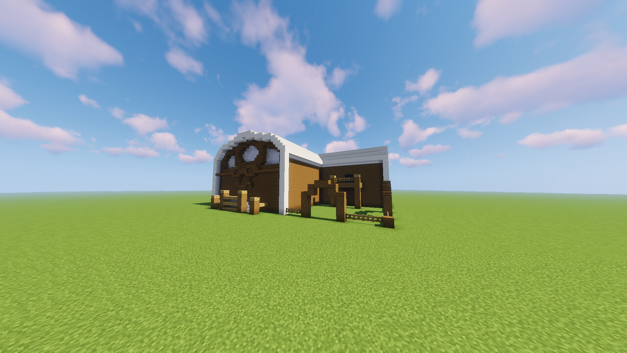 Modern Spruce House [UNFURNISHED] [SCHEMATIC] Minecraft Map