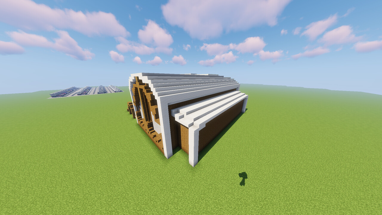 Modern Spruce House [UNFURNISHED] [SCHEMATIC] Minecraft Map