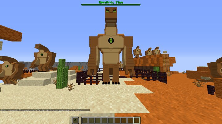 ALIEN FORCE OMNITRIX Minecraft Map