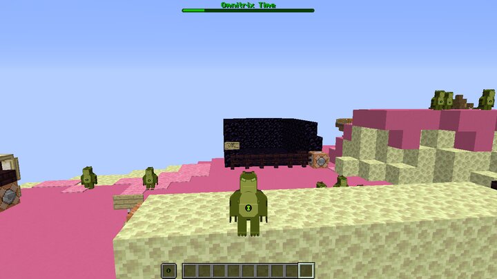 ALIEN FORCE OMNITRIX Minecraft Map