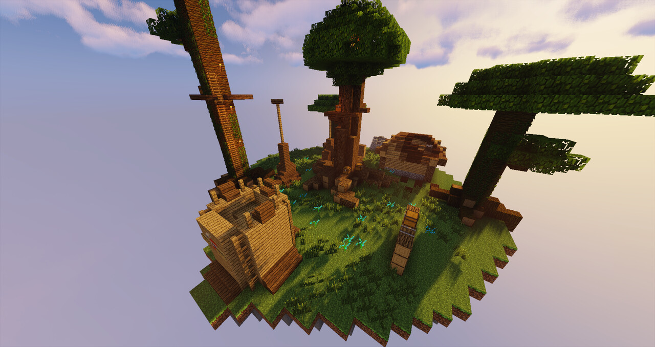 Forest Madness (Old School SkyWars Map) [1.7.10] Minecraft Map