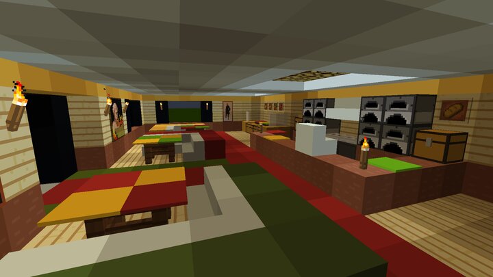 Pizza Hut (Restaurant) Minecraft Map