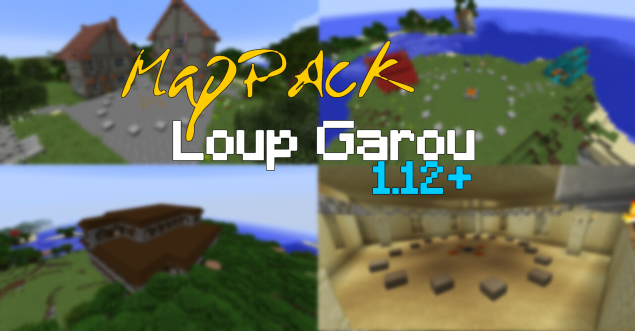MapPack for Loup Garou Game Minecraft Map