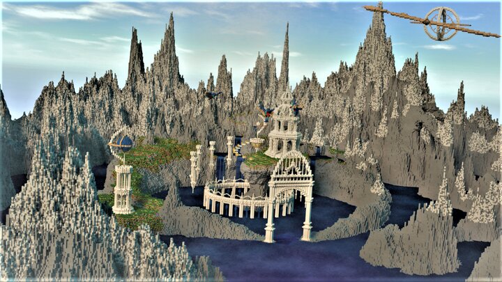 Isolated Cage Minecraft Map