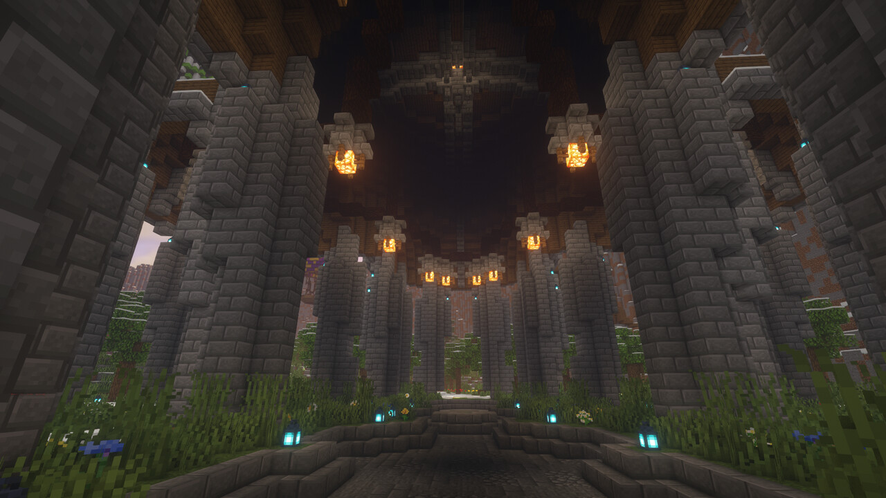 Hell's of the Angels Survival Spawn. Minecraft Map