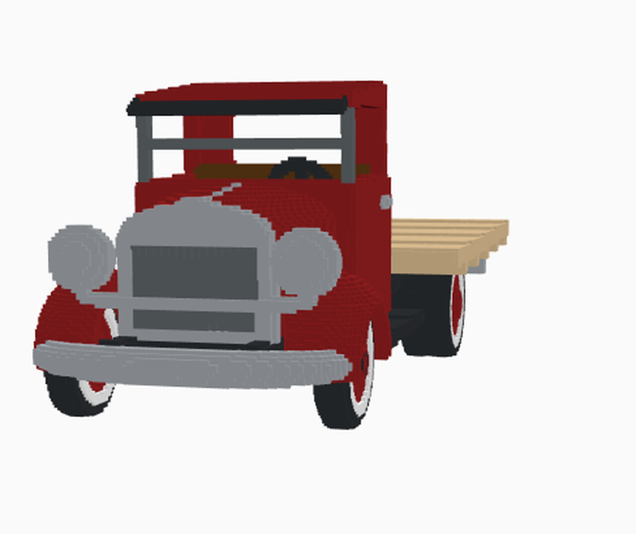 Old Red Truck Minecraft Map