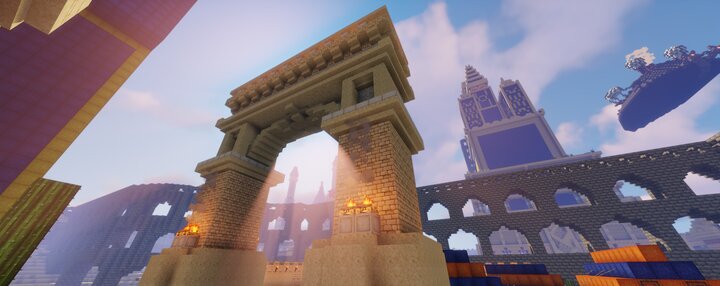 Simple Arch Minecraft Map