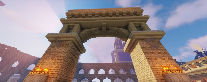 Triumphal Arch Minecraft Map