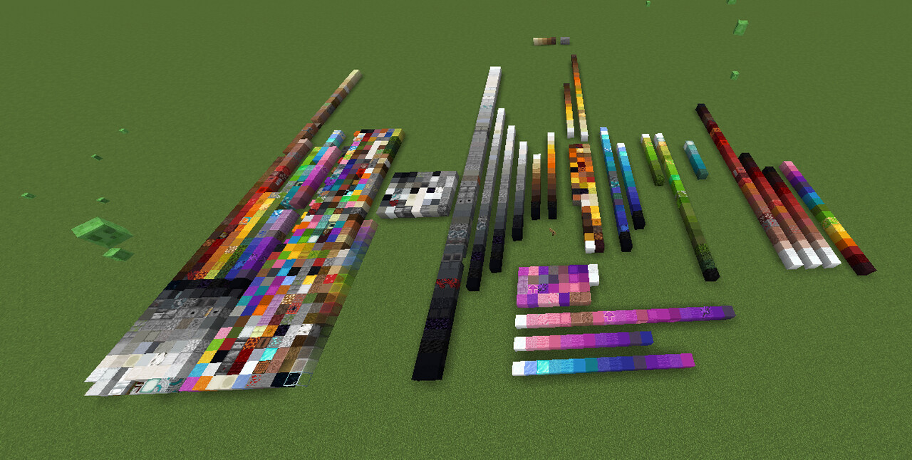 color Build Mix Minecraft Map