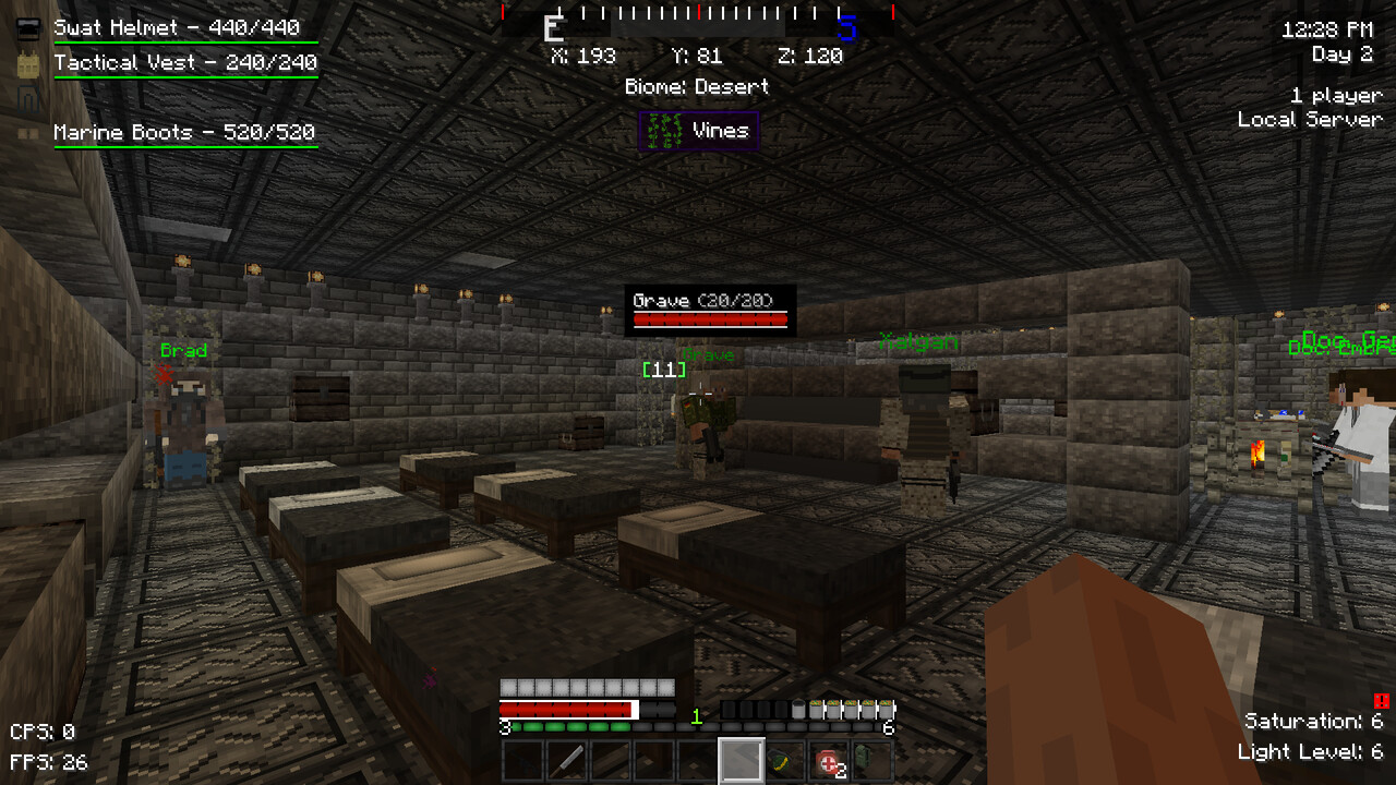 Zombiecraft v.3.0 BETA (Modded map with custom features) [DOWNLOAD ...