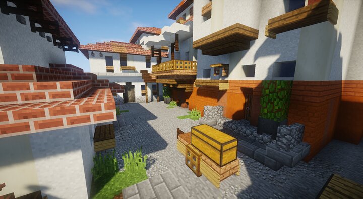 Or walk to El Dorado - Re-Creation Minecraft Map