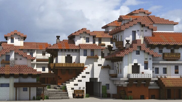 Or walk to El Dorado - Re-Creation Minecraft Map