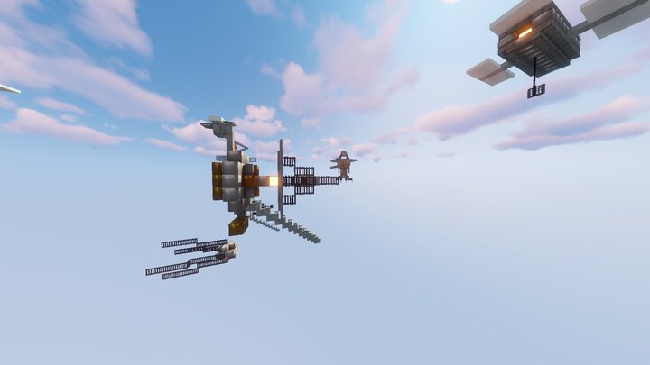 Space Satellites [DOWNLOAD + SCHEMATIC] Minecraft Map