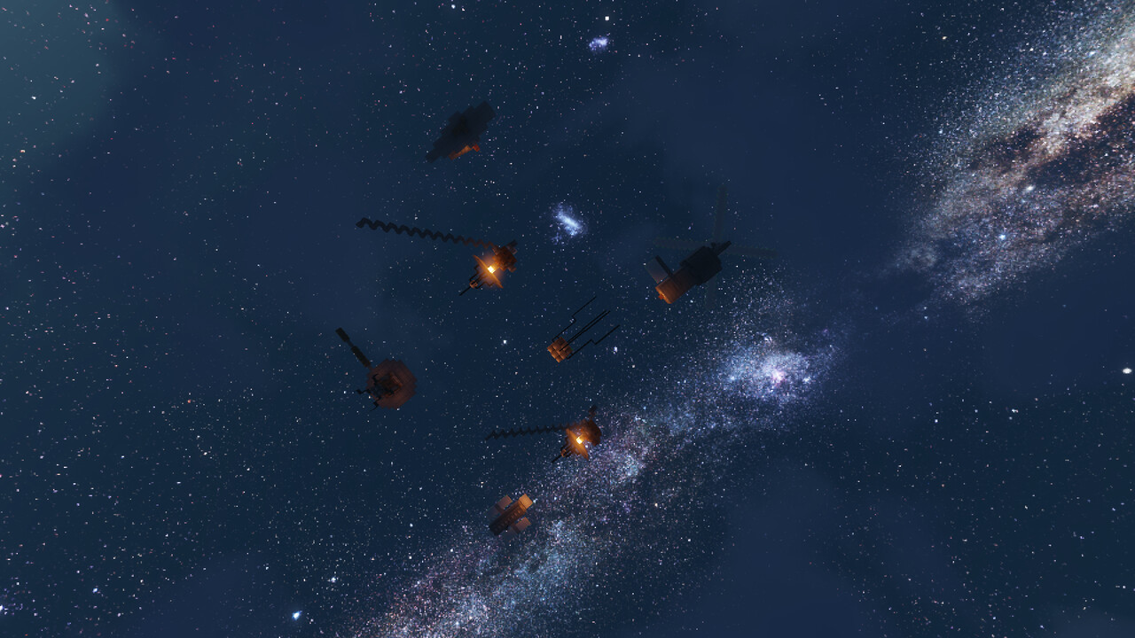 Space Satellites [DOWNLOAD + SCHEMATIC] Minecraft Map