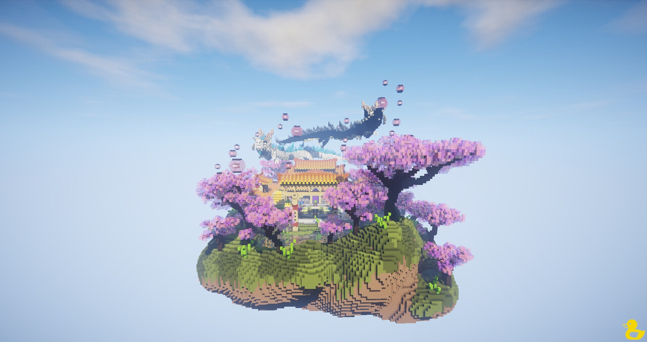 Yin Yang Spawn Minecraft Map