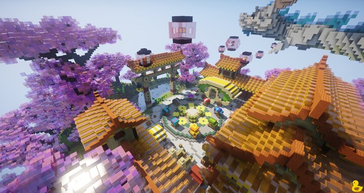 Yin Yang Spawn Minecraft Map