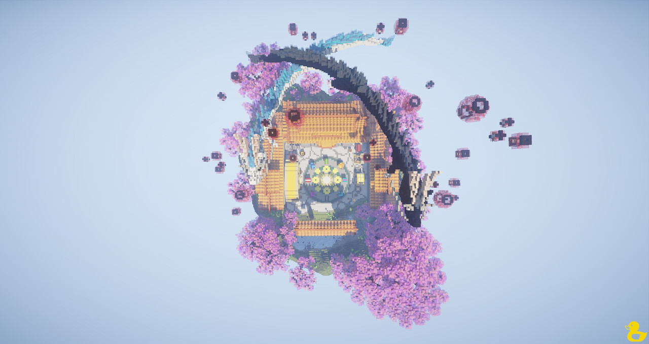 Yin Yang Spawn Minecraft Map