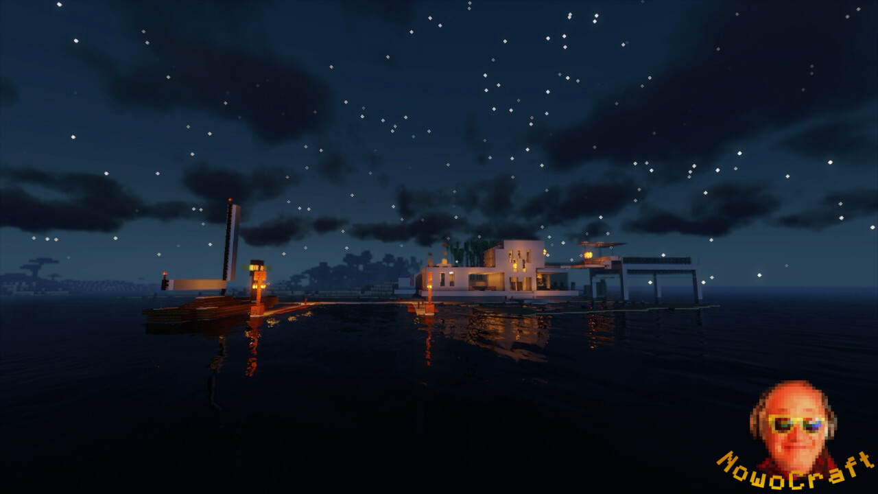 Tropical Island Beach Villa Minecraft Map